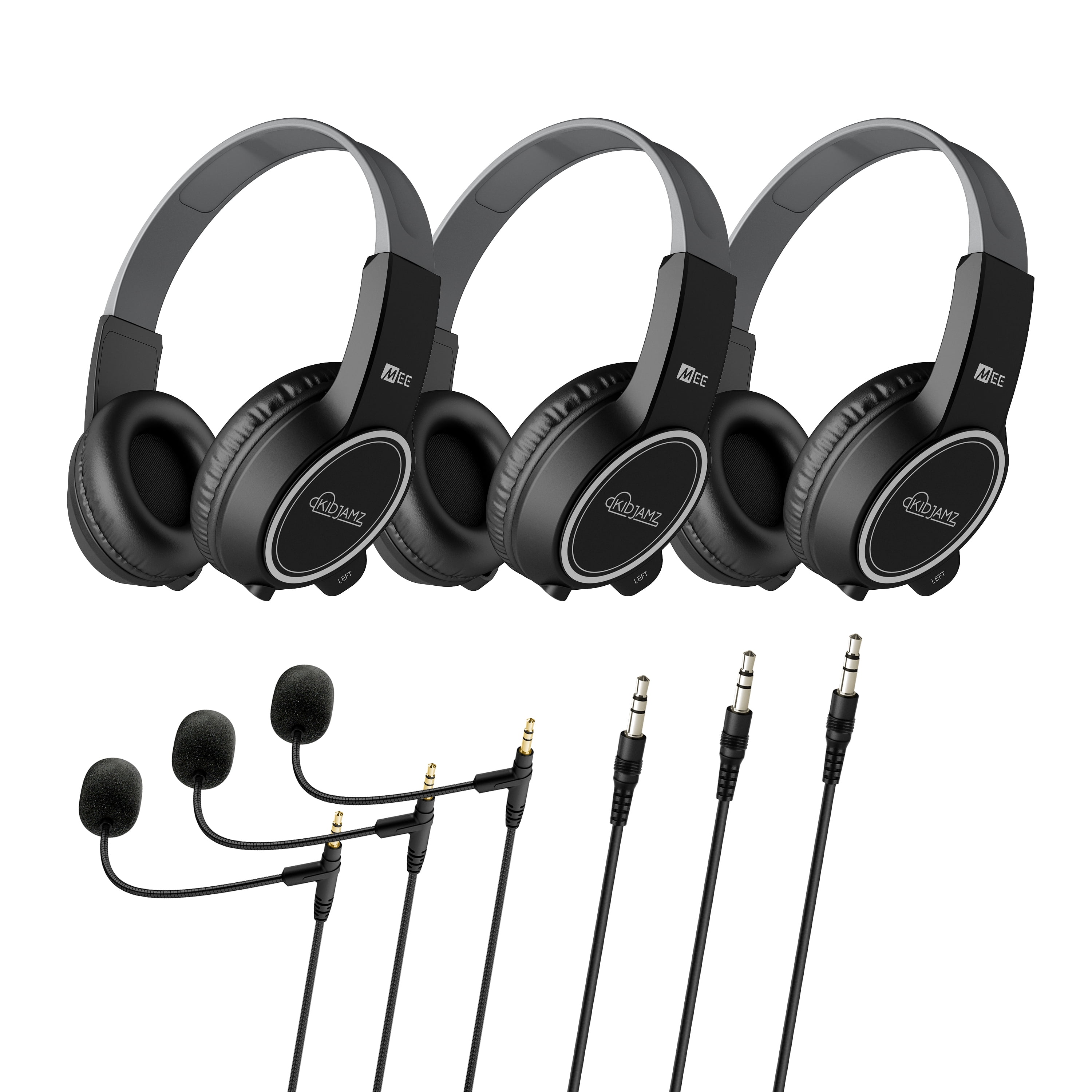 MEE audio KidJamz 3 Safe Listening Headset for Kids with 2 Cables ...
