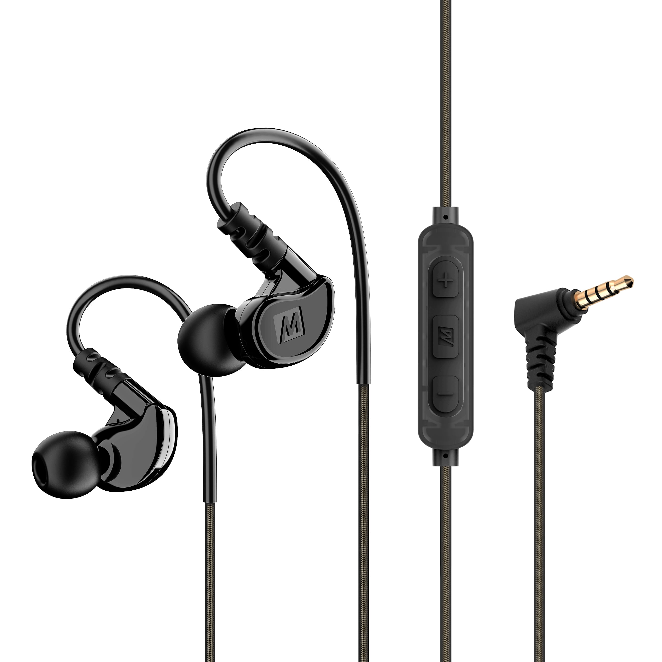 MEE audio M6 Sport Wired Earbuds for Running/Gym/Workouts with Memory ...