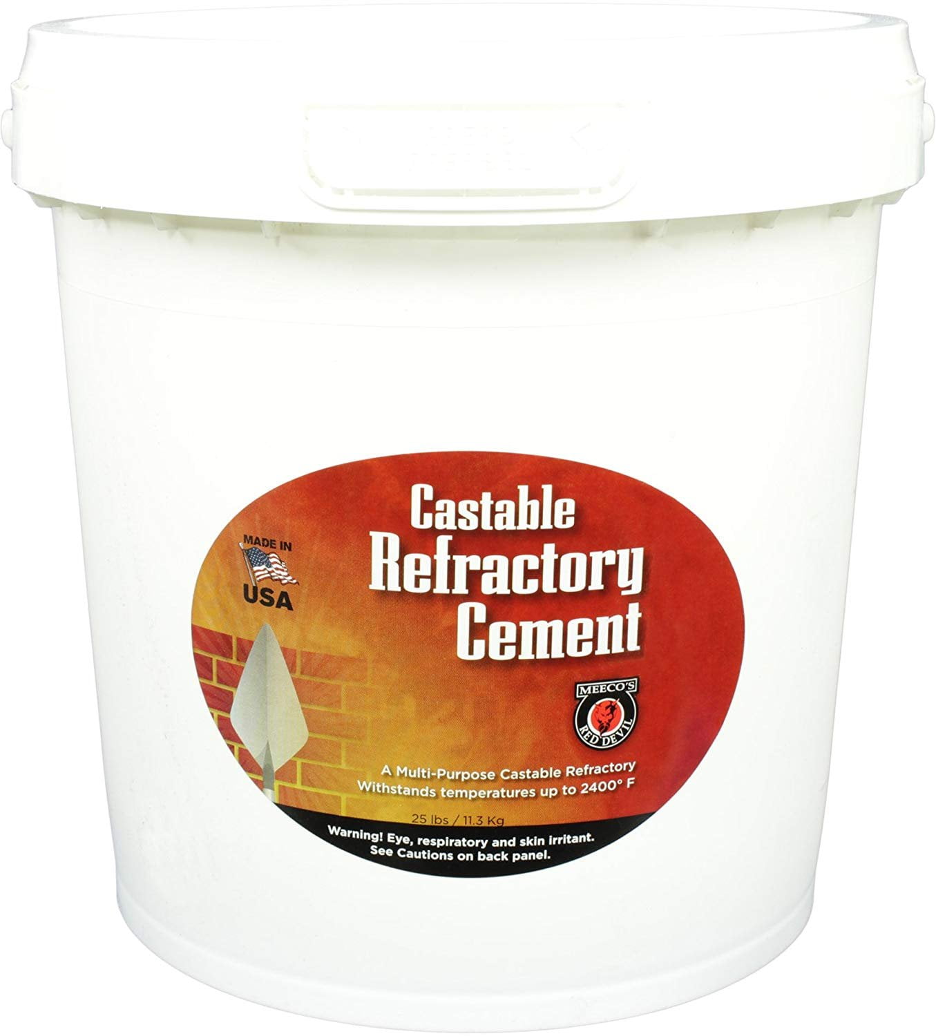 Meecos 4031701 0.25 in. Red Devil Refractory Cement - Walmart.com