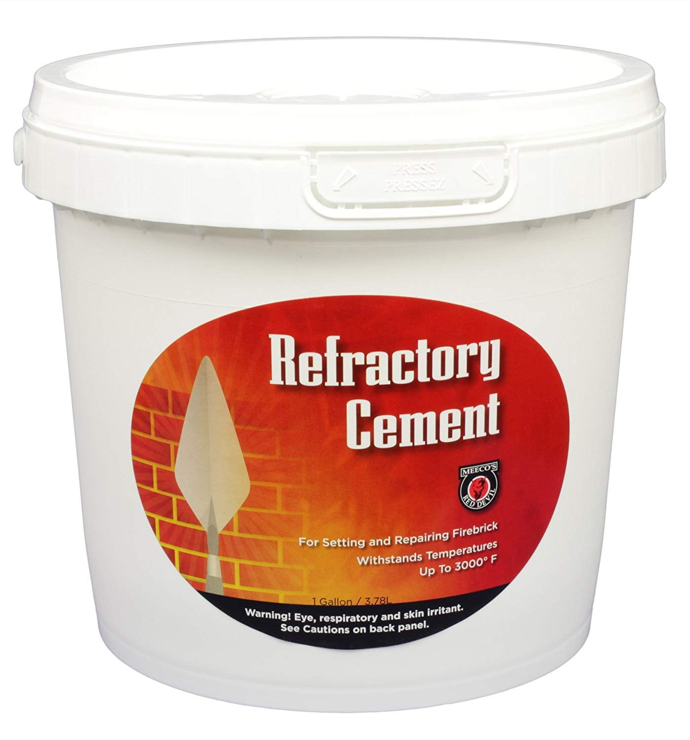 Free Shipping! MEECO'S RED DEVIL 611 Refractory Cement - Indoor Use ...