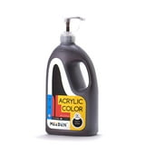 MEEDEN Burnt Umber Acrylic Paint, 2L /67 oz Large Acrylic Craft Paint ...