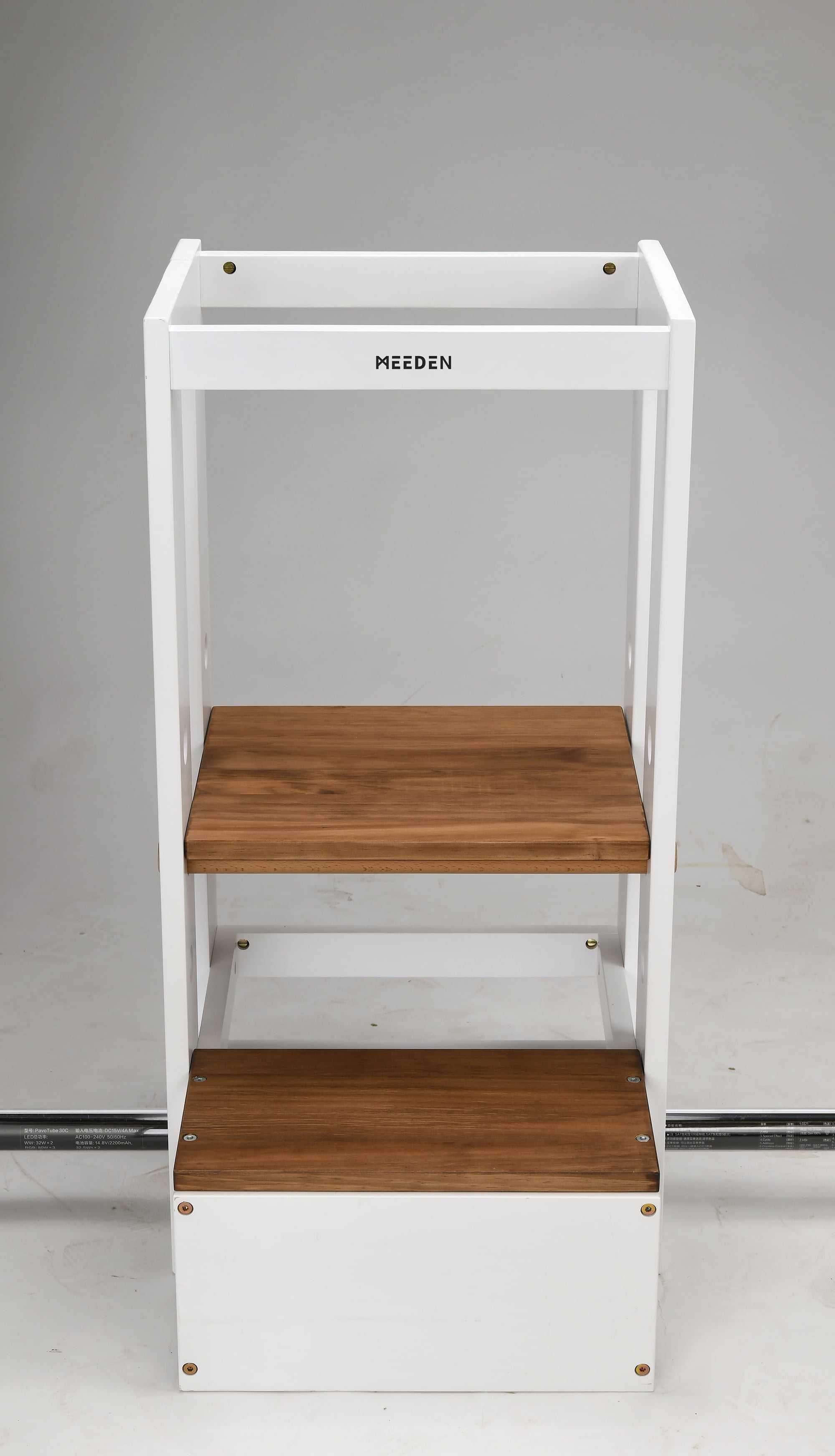 MEEDEN Step Stool Height Adjustable with Anti-Slip Protection - Walmart.com