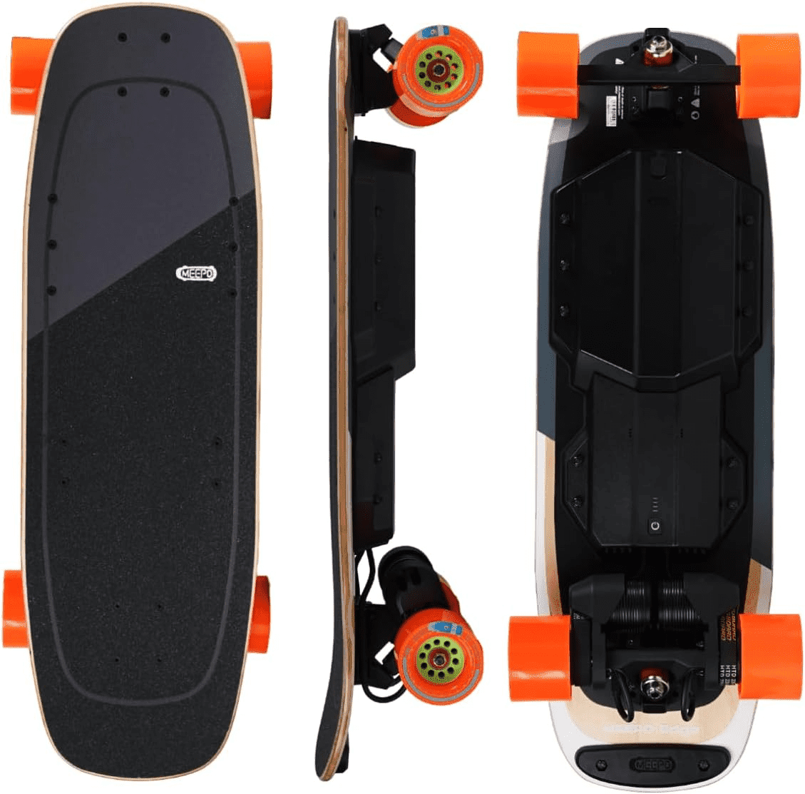 MEEPO Edge 30 Inches Electric Skateboard with J6S Remote, Up to 20Mlies ...