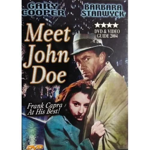 MEET JOHN DOE (1941) DVD Gary Cooper / Barbara Stanwyck - Walmart.com