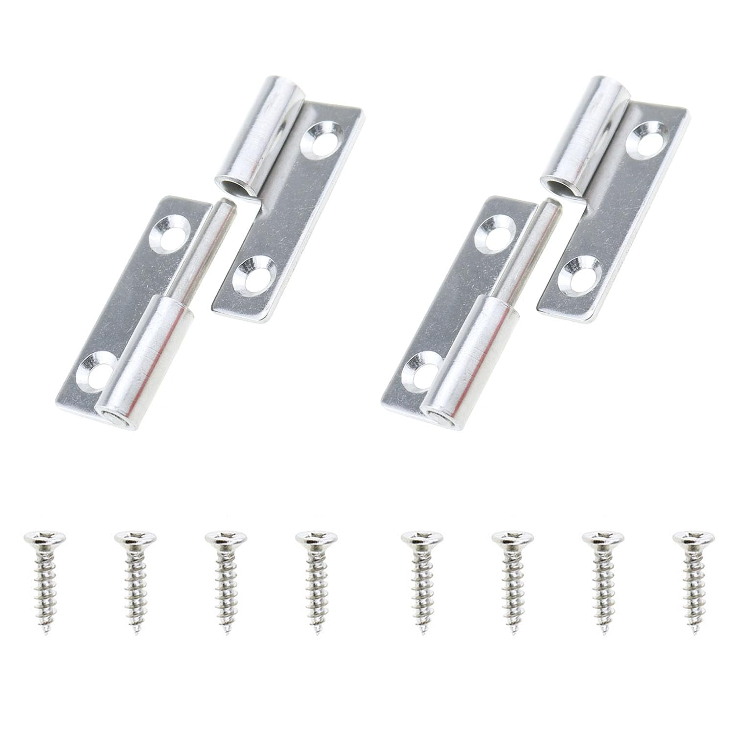 MEETOOT 2PCS 50x23x9mm Removable Slip Joint Small Flag Hinge Butt Joint ...