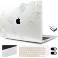 MEEgoodo for MacBook Air 13.3 inch Case 2021 2020 2019 2018 A2337 M1 ...