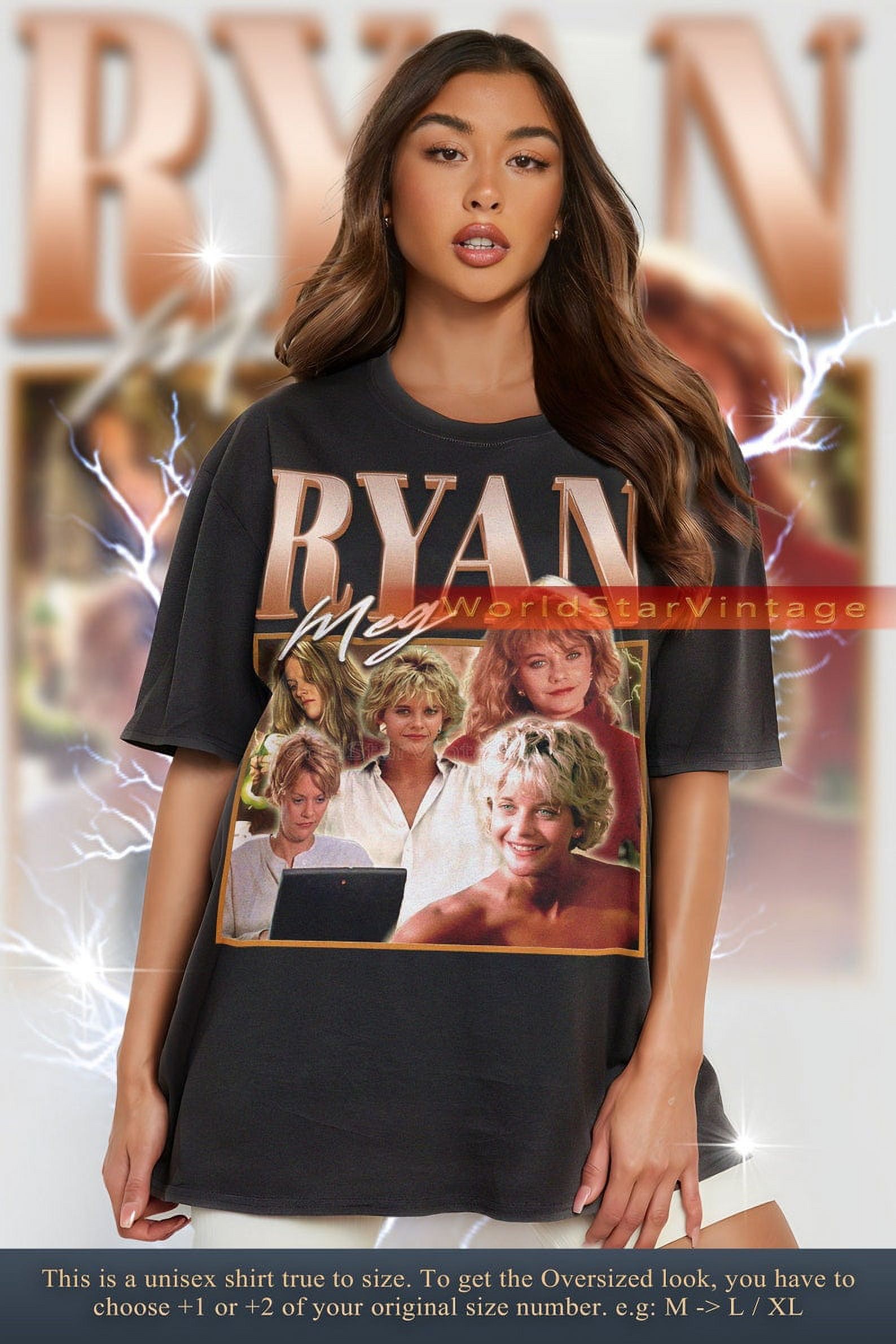 MEG RYAN Vintage Shirt, Meg Ryan Homage Tshirt, Meg Ryan Fan Tees, Meg ...