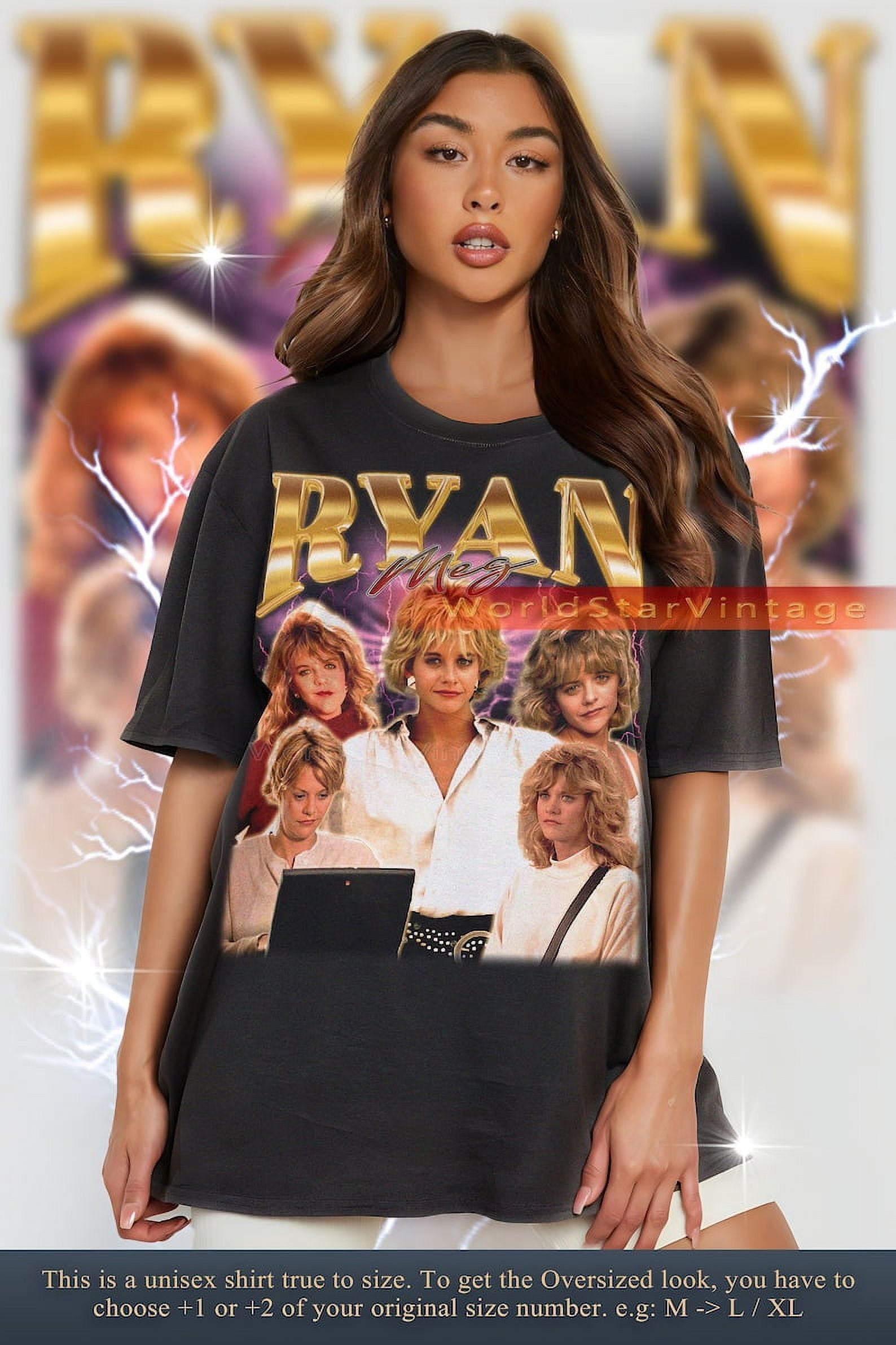 MEG RYAN Vintage Shirt, Meg Ryan Homage Tshirt, Meg Ryan Fan Tees, Meg ...