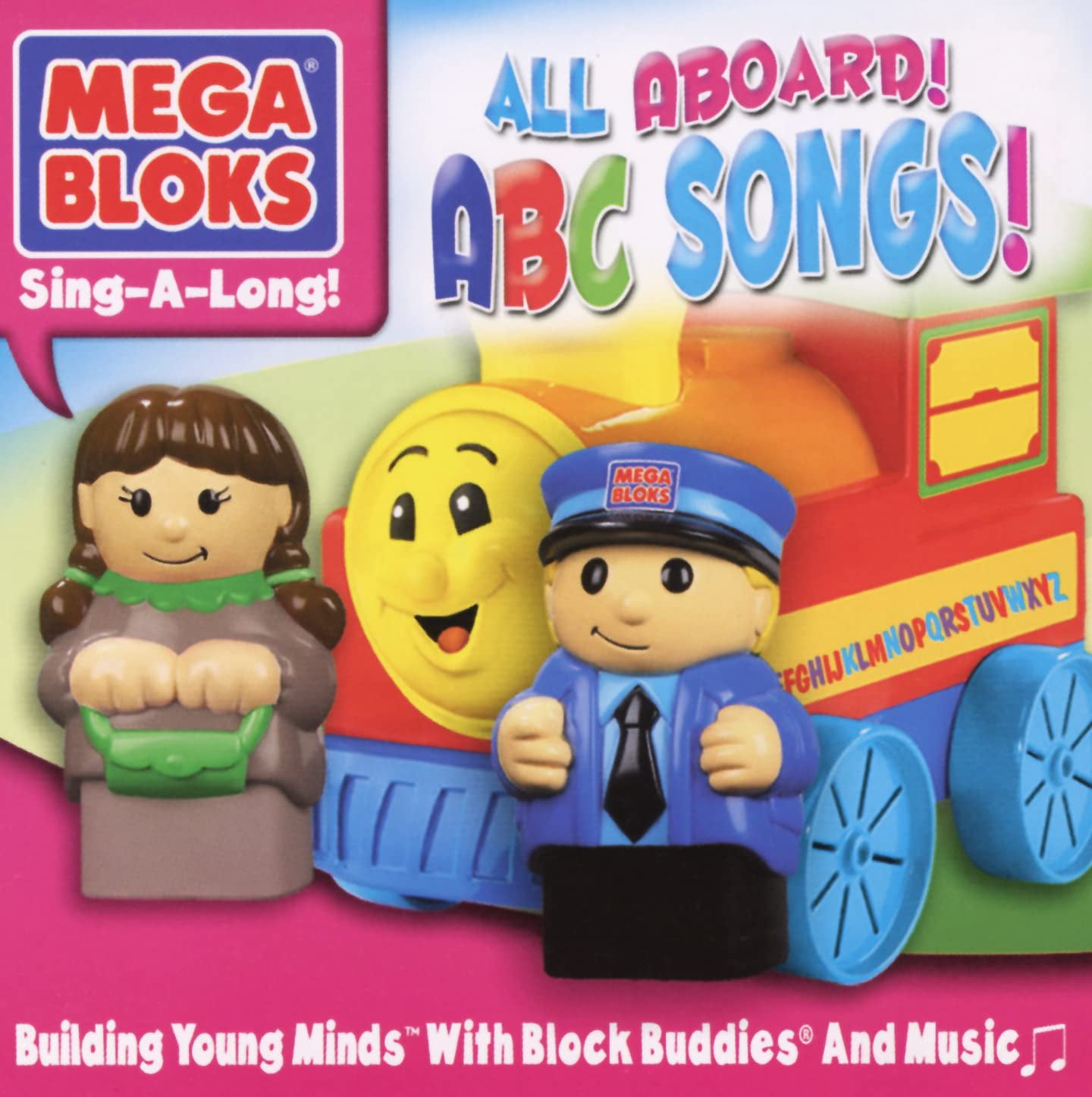 MEGA BLOKS: ALL ABOARD! ABC SONGS! (Audiobook) - Walmart.com