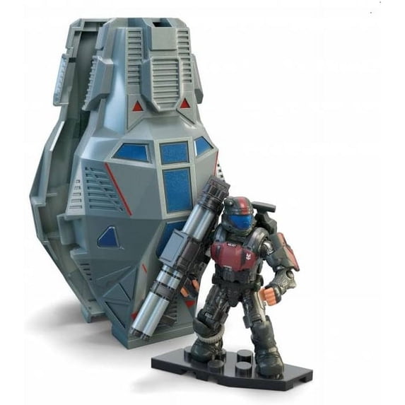 MEGA Halo ODST 'Mickey' Crespo Micro Action Figure with Drop Pod HNC51 ...
