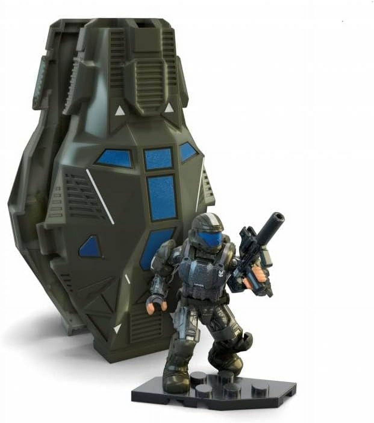 MEGA Halo ODST Rookie Drop Pod Micro Action Figure HNC75 - Walmart.com
