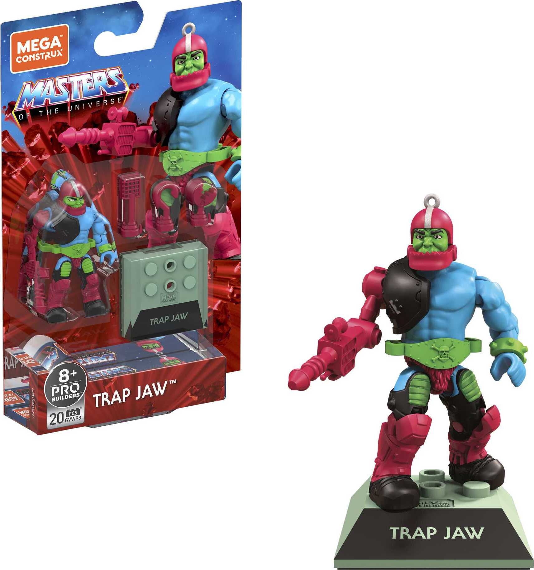 MEGA Heroes Trap Jaw Mini Figure - Walmart.com