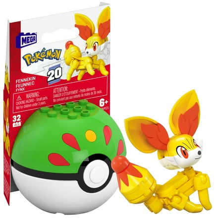 Free Shipping! MEGA Pokemon Building Toy Kit Scorbunny with 15 Pieces ...
