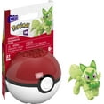MEGA Pokemon Trainer Battle Sprigatito Building Toy Kit, Poseable ...