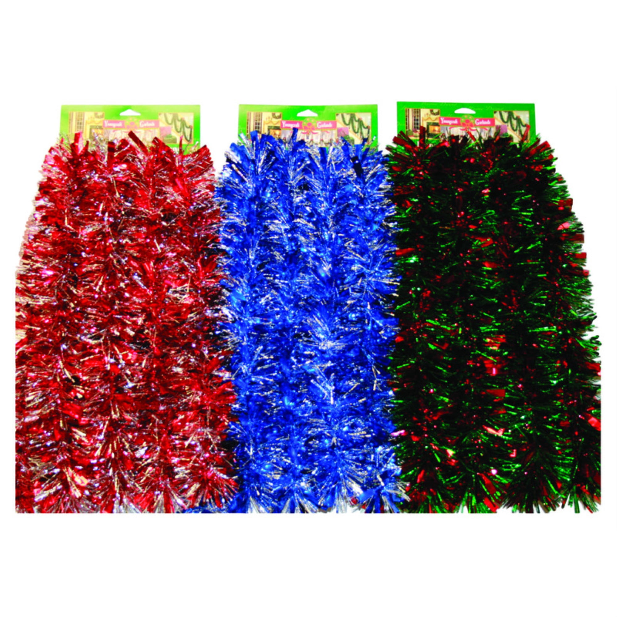 MEGA WIDE TNSL GARLND12 (Pack of 6) - Walmart.com