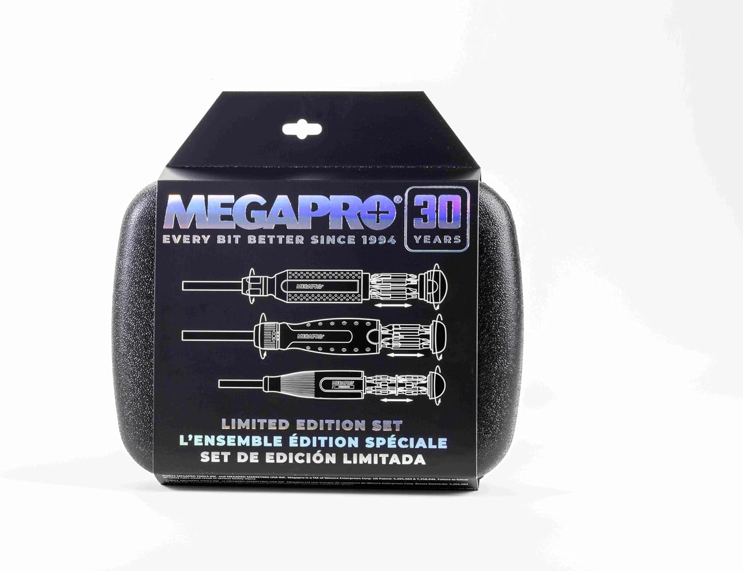 MEGAPRO Three Screwdriver Kit, 15-in-1 Multi-Bit (151NAS-CS), 13-in-1 ...