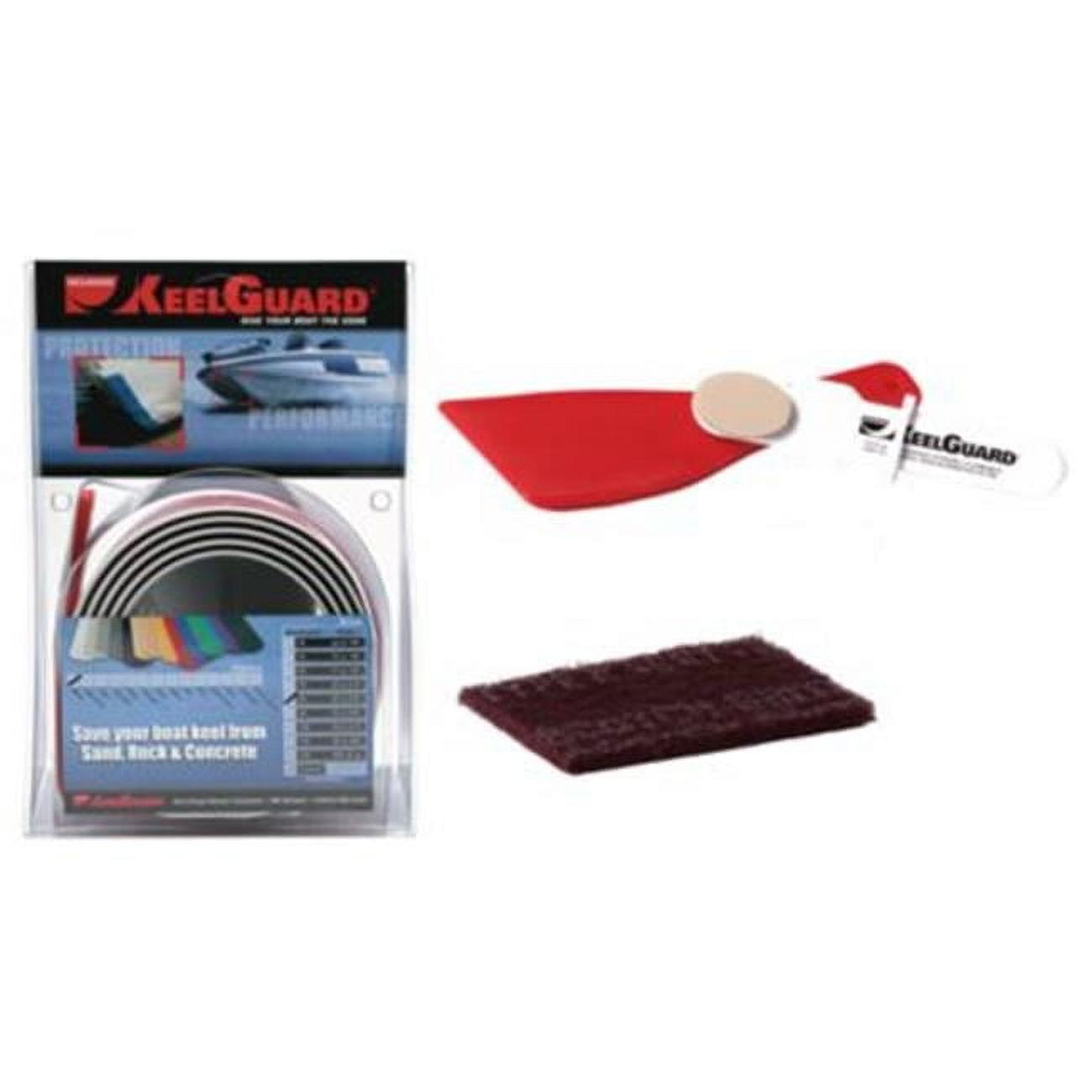 MEGAWARE KEELGUARD Boat Keel Hull Protector, 10-Feet (for Boats up to ...