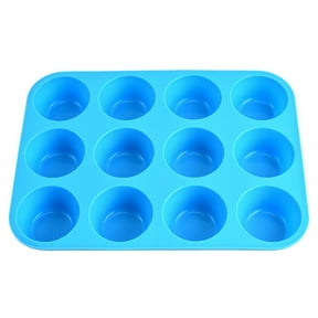 Yorkshire Pudding Pan Set of 2, 4-Cup Nonstick Muffin Top Pan, Shallow ...