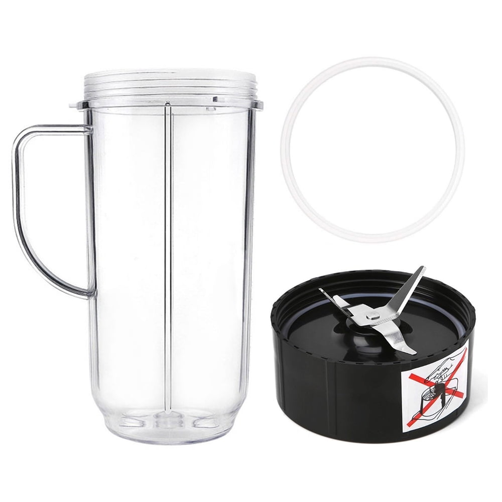 MEGICOT 22oz / 16oz / 12oz Cup Blender Cup + Cross Blade Set Compatible ...