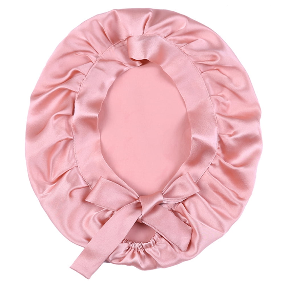 MEGICOT Adjustable 100% Mulberry Silk Sleep Cap for Women & Girls ...