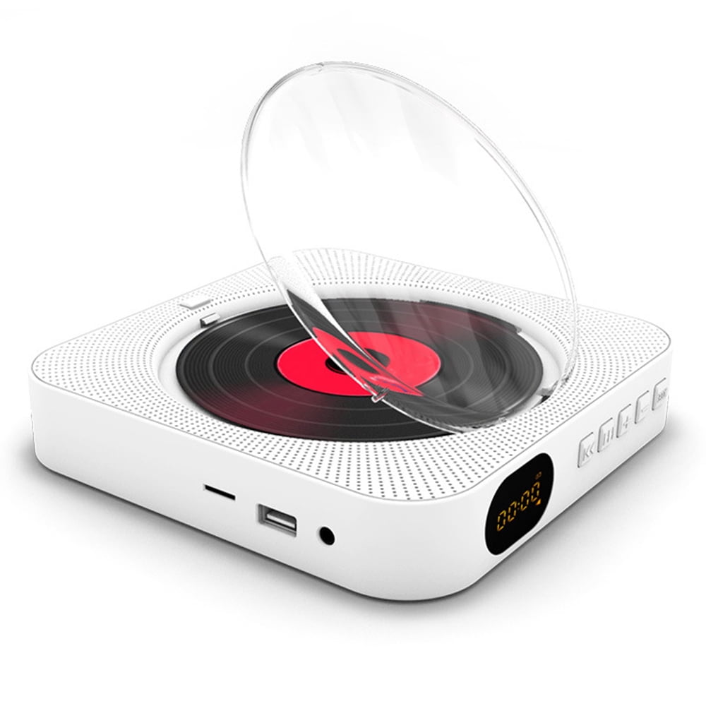 MEGICOT Bidirectional Bluetooth Wall Mountable CD Player Built-in ...