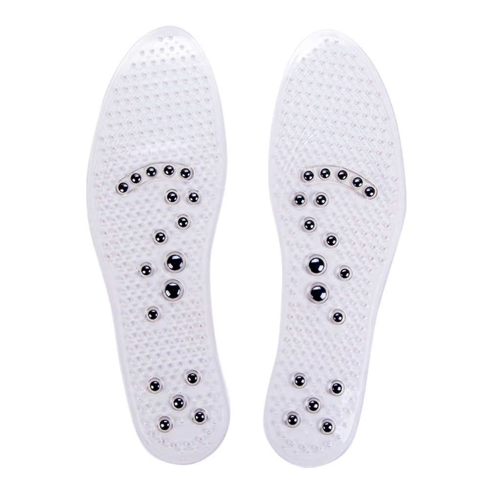 MEGICOT Cutable Magnetic Therapy Insoles, 1 Pair Breathable Acupressure ...