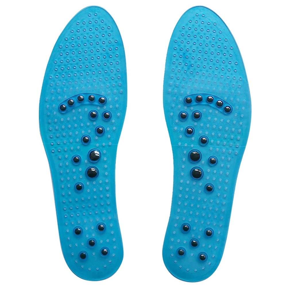 MEGICOT Cutable Magnetic Therapy Insoles, 1 Pair Breathable Acupressure ...