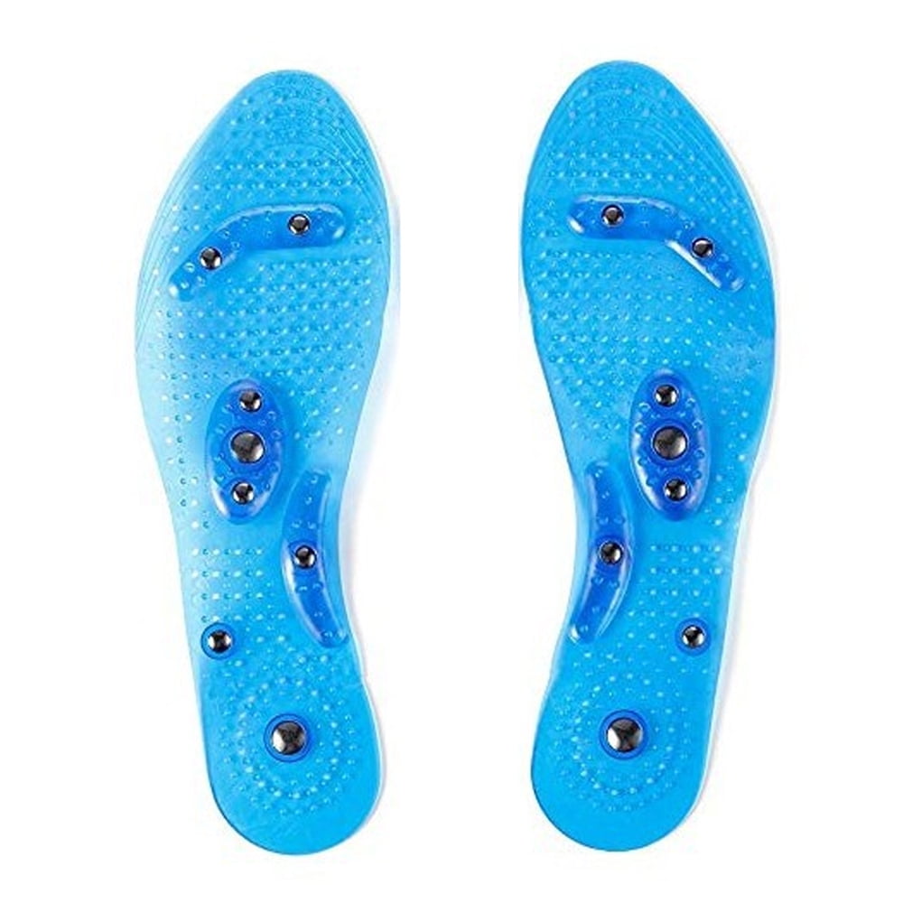 MEGICOT Magnetic Therapy Insoles, Breathable Acupressure Magnetic ...