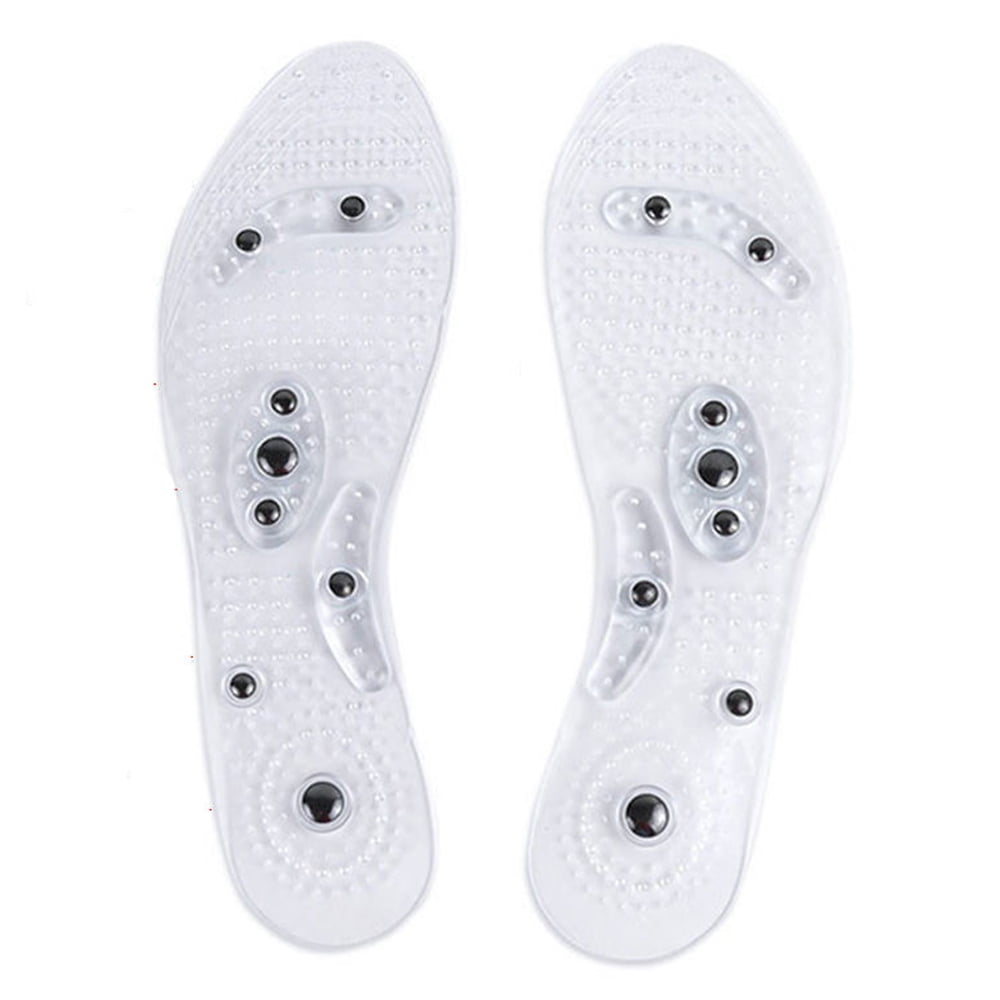 MEGICOT Magnetic Therapy Insoles, Breathable Acupressure Magnetic ...