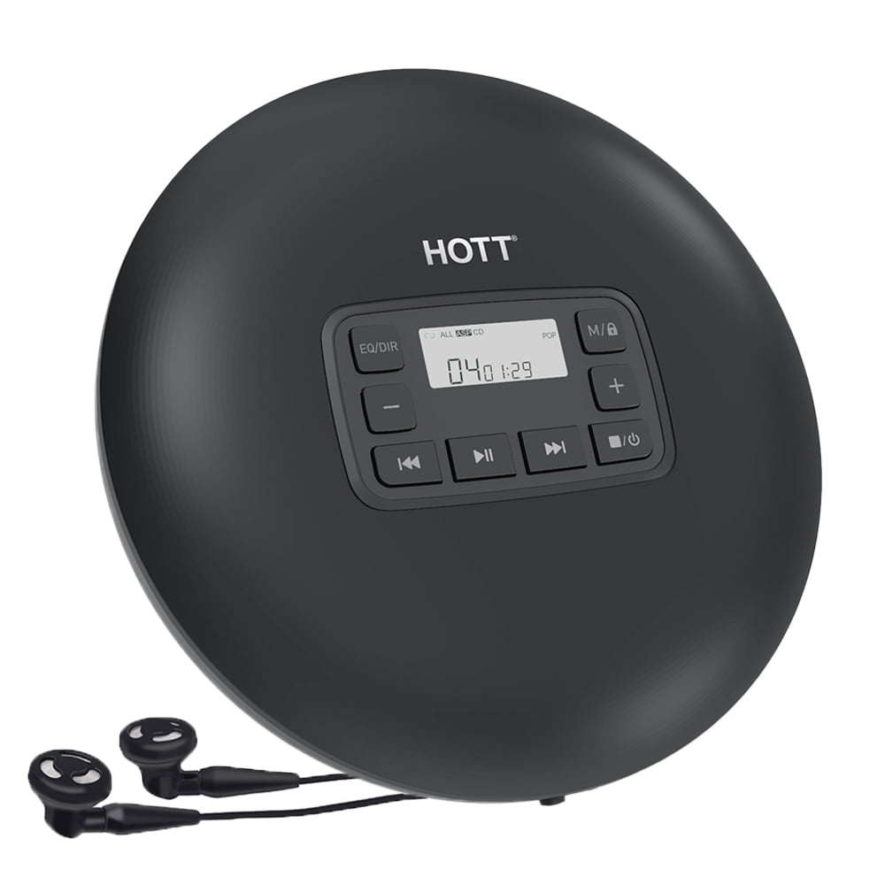 MEGICOT Portable CD Player with Backlight, Memory Feature, Anti-Skip ...