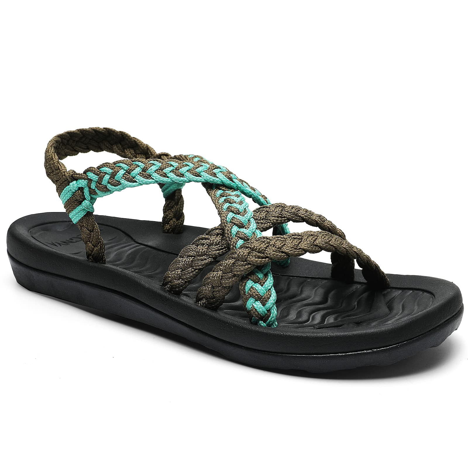 MEGNYA Women's Comfortable Walking Sandals with Arch Support, Athletic ...