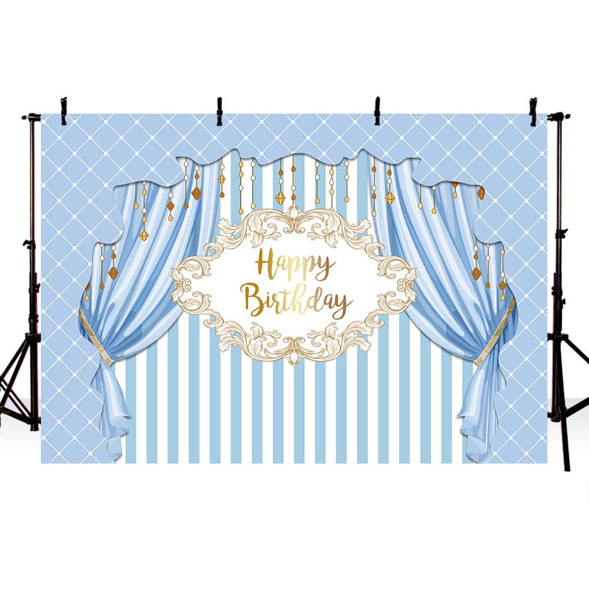 MEHOFOTO Vinyl Photography Backdrop Circus Birthday Party Tent Stars ...