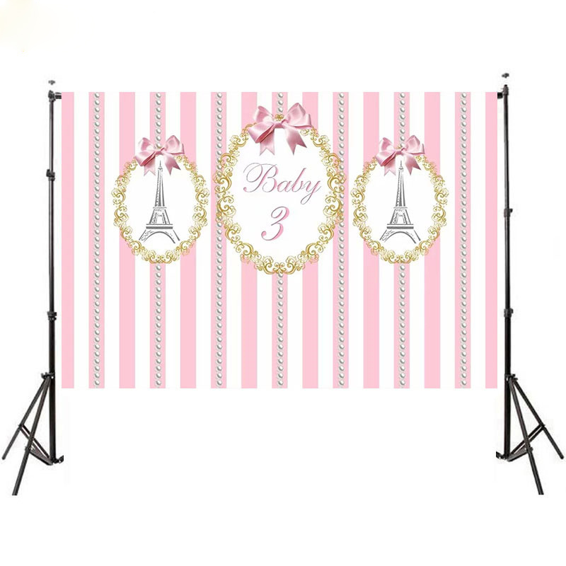 MEHOFOTO background for photo studio Paris Eiffel Tower birthday party ...