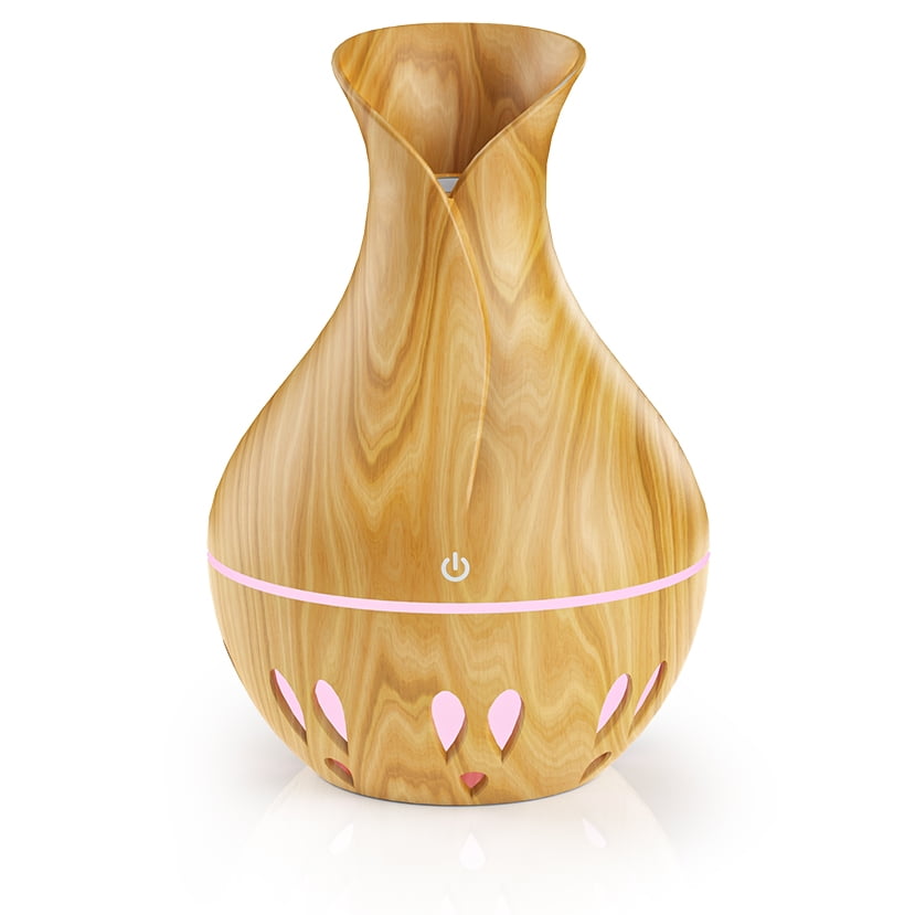 MEHOOM Cool Mist Humidifier with 7-Color Night Light, 130ml Essential Oil Diffuser - Walmart.com