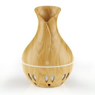 Mainstays Cool Mist Ultrasonic Cut Diffuser- Black, 100ml, Use with ...