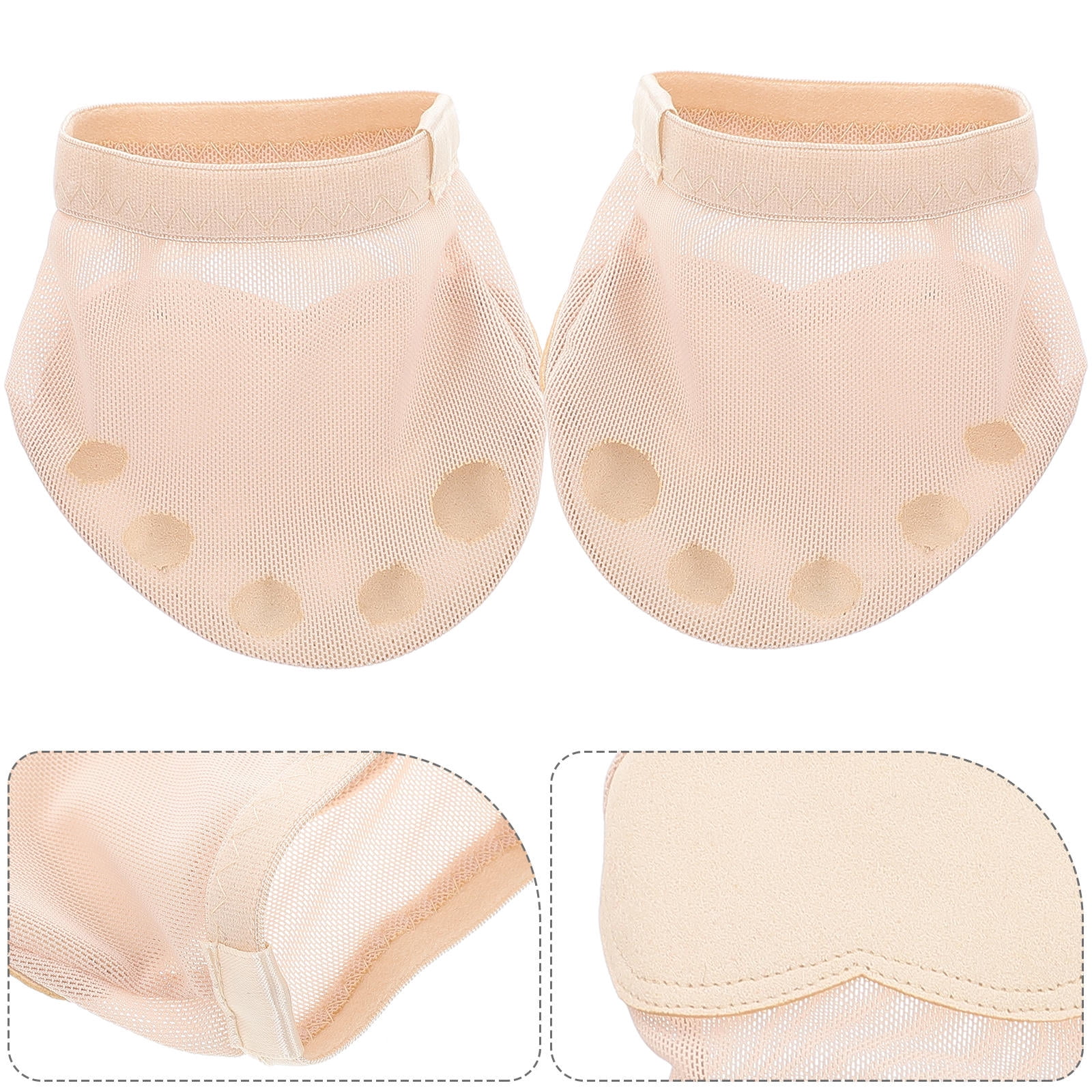 MEIBUTYUP 1 Pair Dance Foot Undies Breathable Five Hole Socks for ...