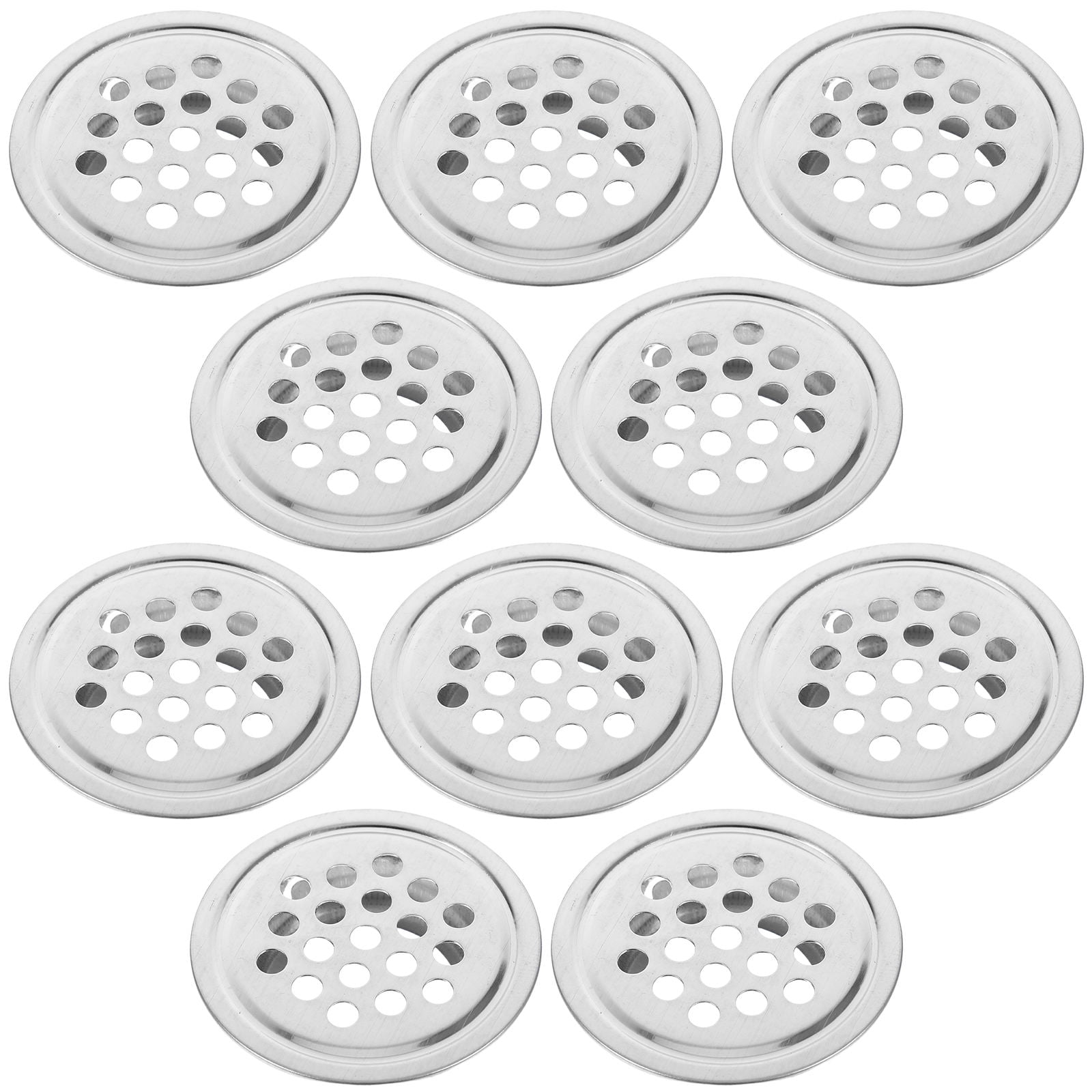 MEIBUTYUP Efficient Stainless Steel Vent Cover Silver for Home Cabinets ...