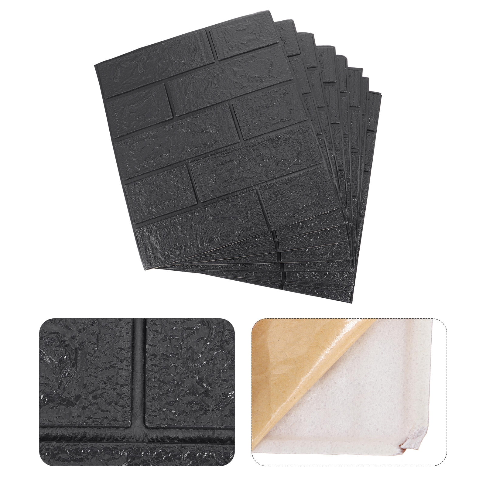 MEIBUTYUP 10-Pack Decorative Patterned Wall Panels with Self-Adhesive ...