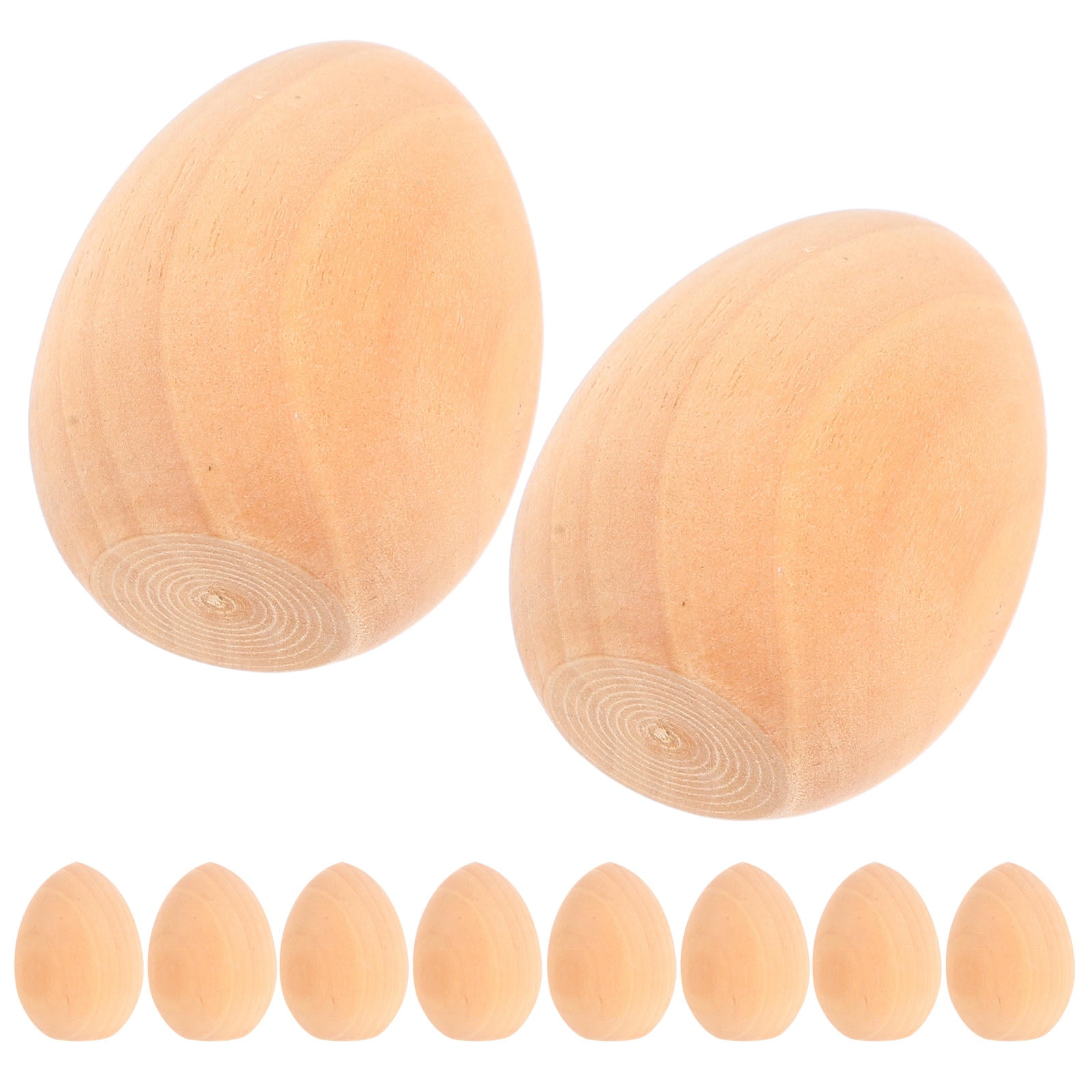MEIBUTYUP Meibutyup 10Set Craft Wood Eggs Beige Hand Painted Toys for Kids Easter - Walmart.com