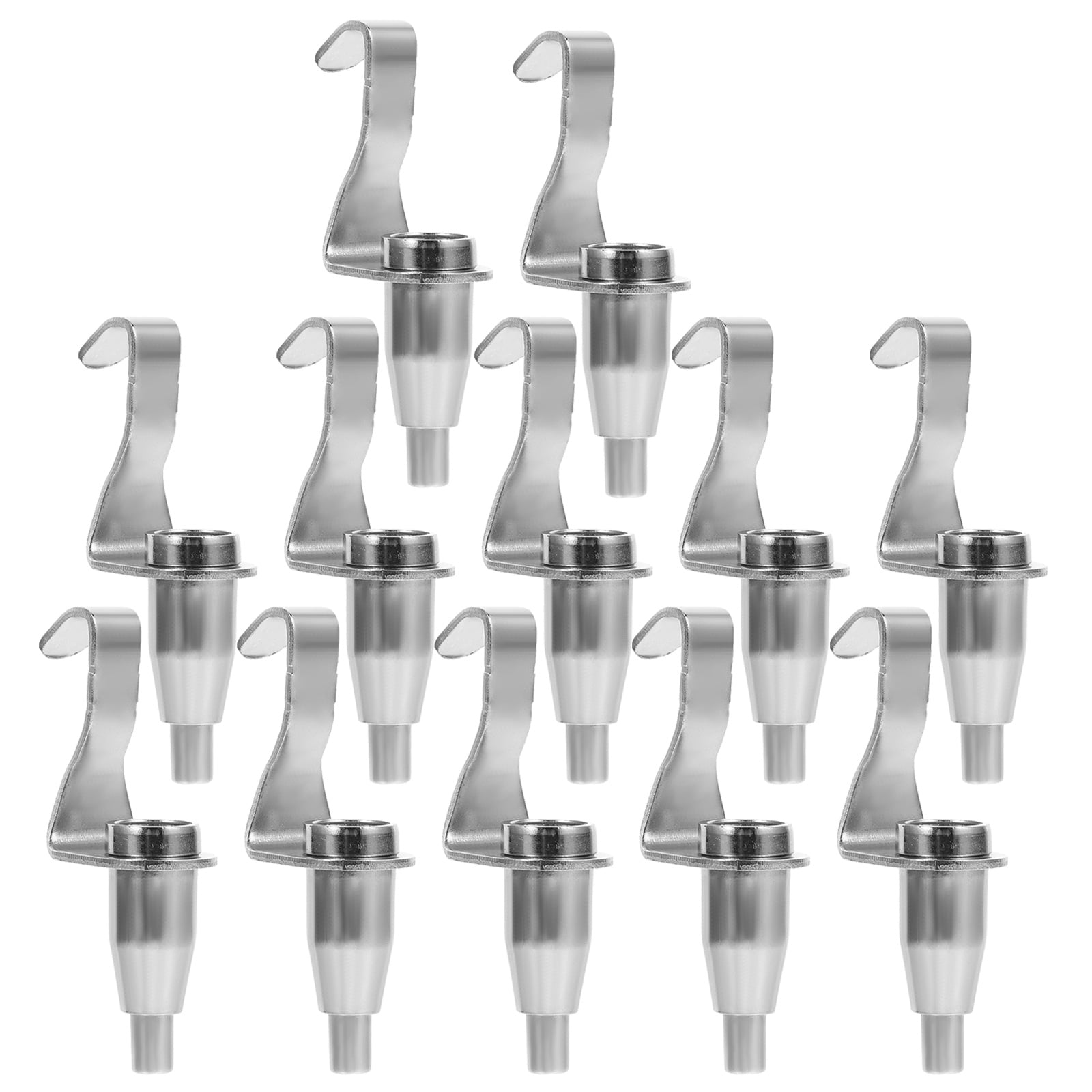 MEIBUTYUP 12Pcs Adjustable Iron Backdrop Hanger Hooks for Exhibitions ...