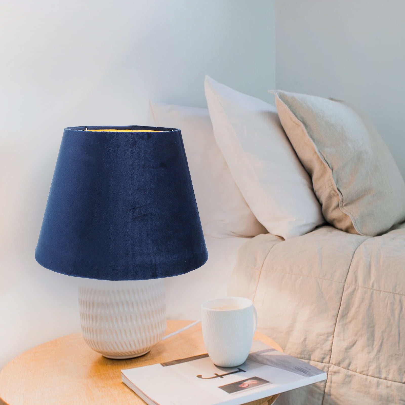 MEIBUTYUP 1-Pack Decorative Fabric Table Lamp Shade, Simple Design ...