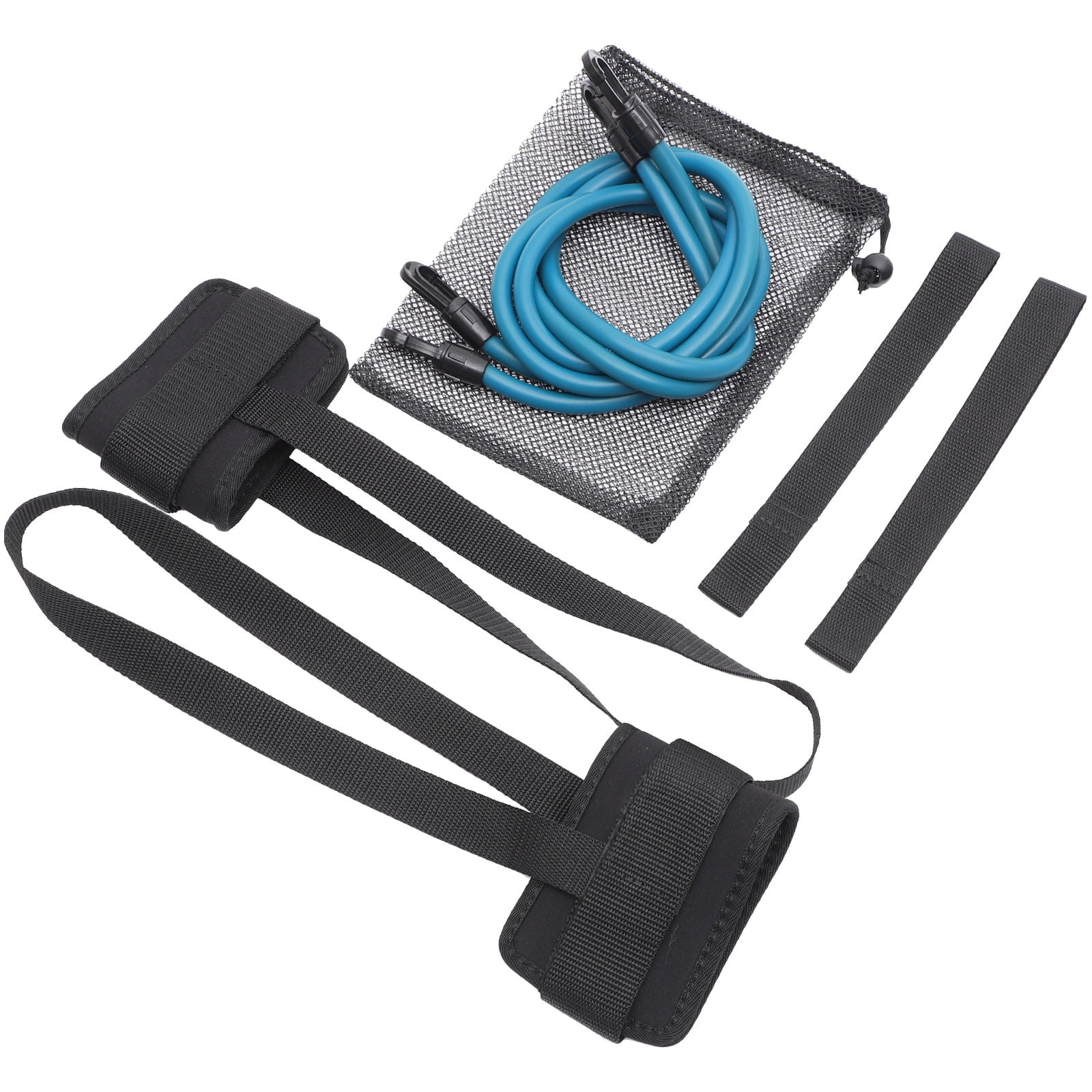 MEIBUTYUP 1 Set Swim Resistance Training Equipment Swimming Tools Black ...