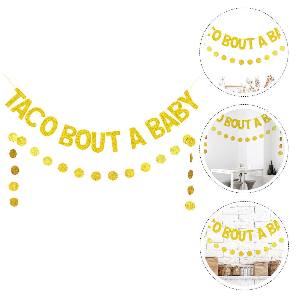 MEIBUTYUP 2Pcs Golden Decal Sign Paper for Hosts and Families - Walmart.com