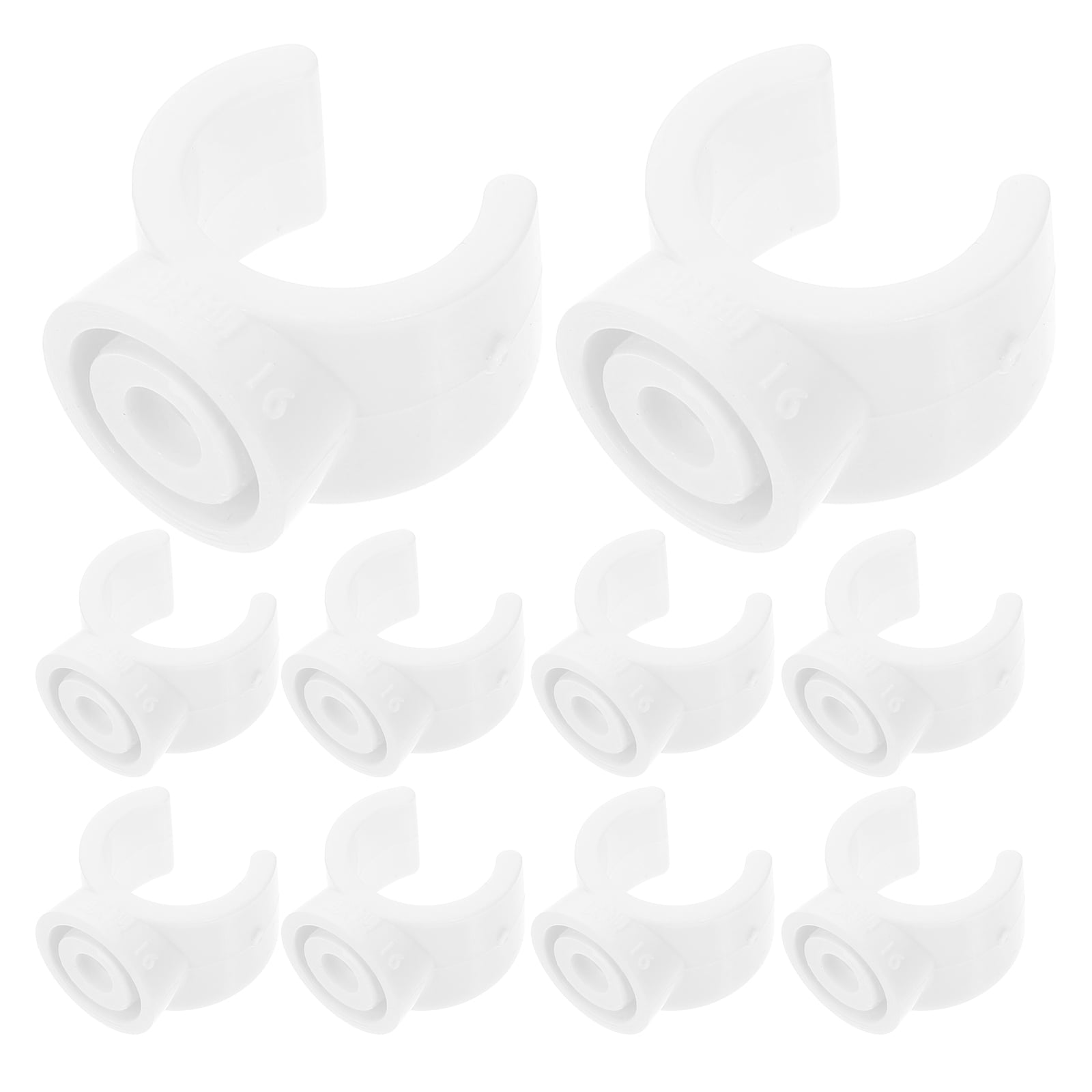 MEIBUTYUP U Shaped Pex Clamps PVC Durable Easy Install for Home Use ...