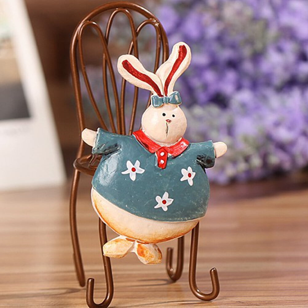 MEIBUTYUP 6Pcs Fashion Rabbit Fridge Magnet Assorted Color for ...
