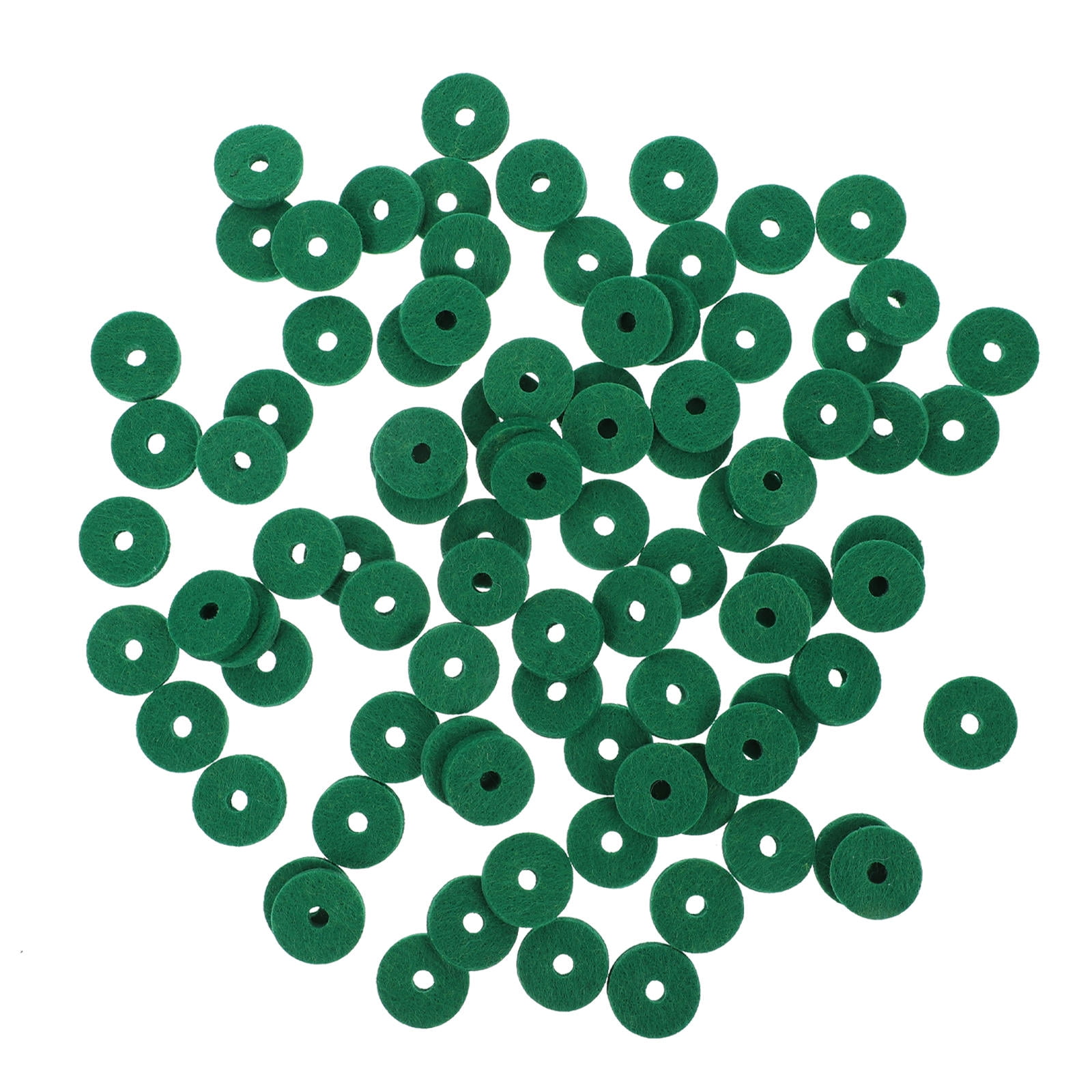 MEIBUTYUP 90Pcs Piano Regulating Wool Washers Green Cushions for ...