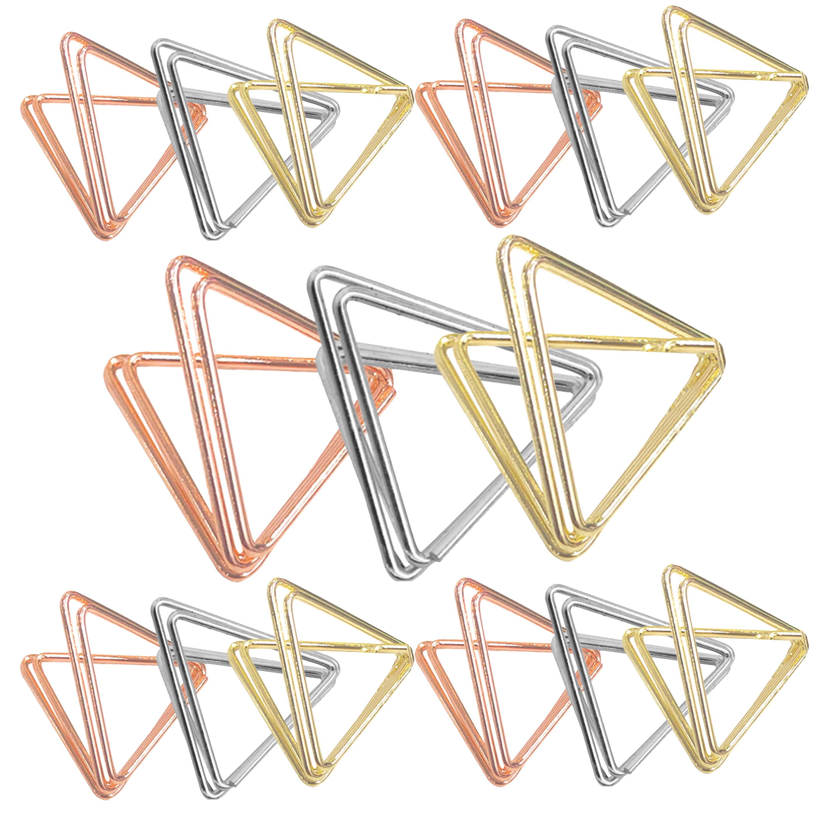 MEIBUTYUP 15 Pcs Assorted Color Iron Memo Clips with Creative Design ...