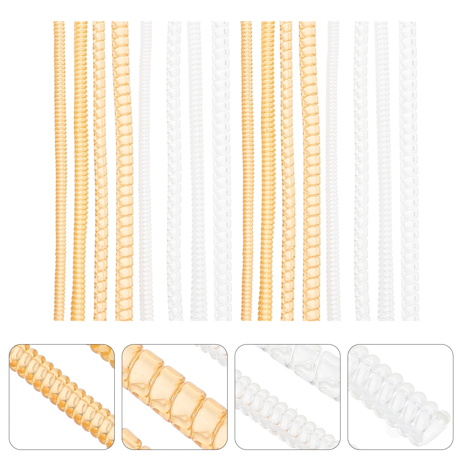 MEIBUTYUP Assorted Color Ring Size Adjuster Tightener for DIY Use Made ...