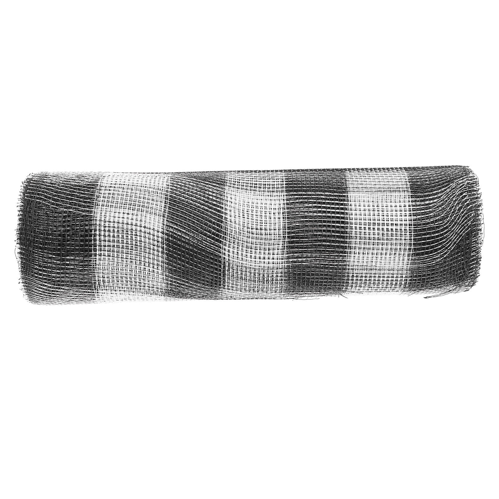 MEIBUTYUP Black Decorative Mesh Ribbon Polyester Material for Flower ...