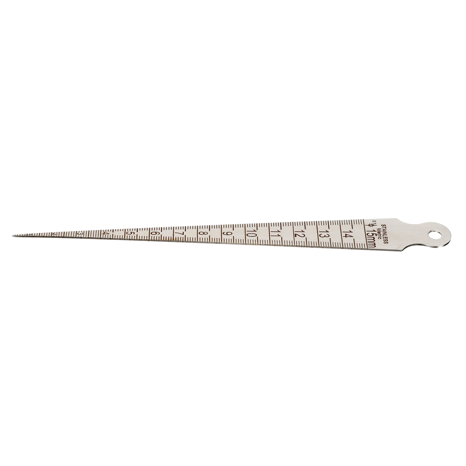 MEIBUTYUP Black Steel Guitar Bridge Ruler for Precise Repair and ng ...